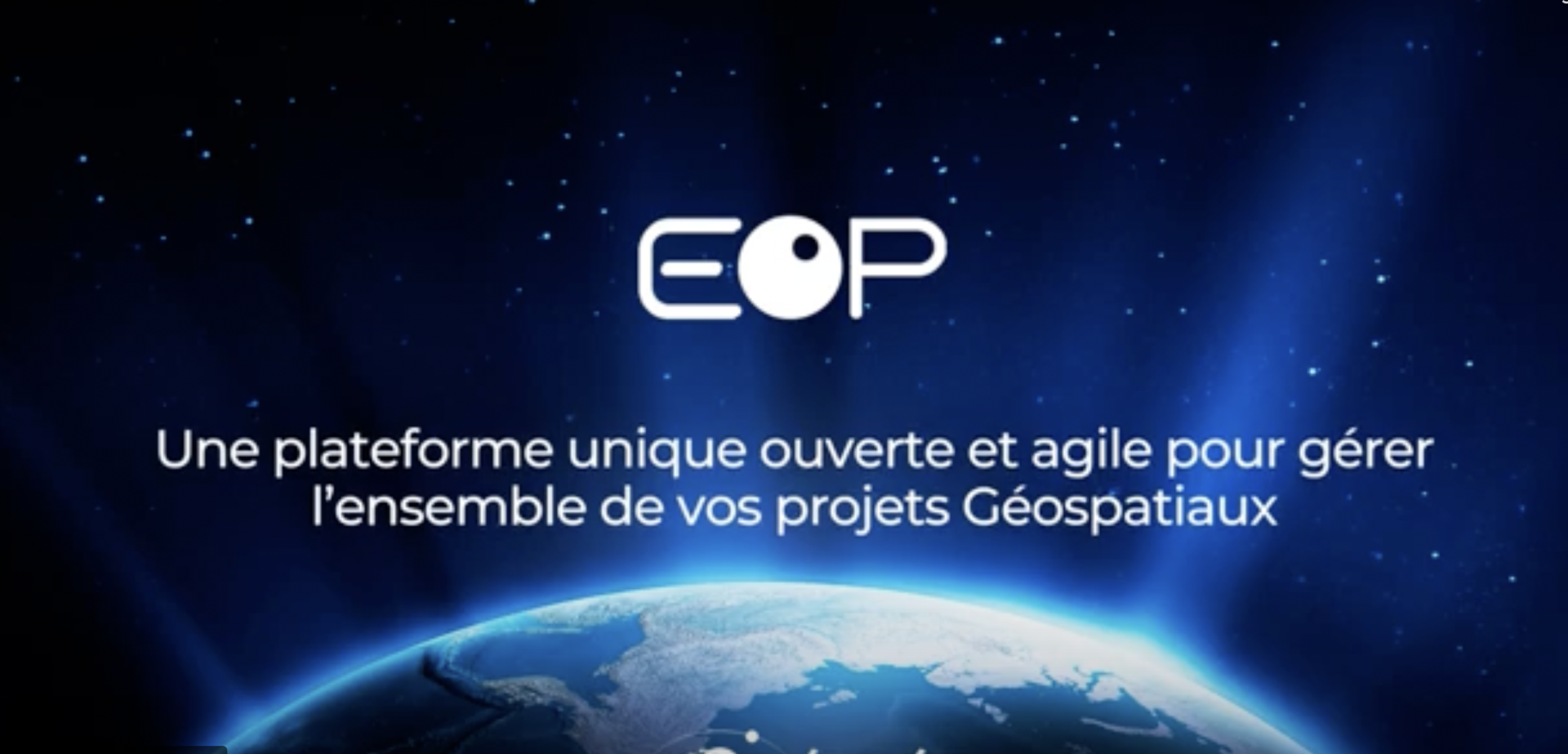 The Earth Observation Platform (EOP) : La plateforme digitale d'observation de la Terre ...